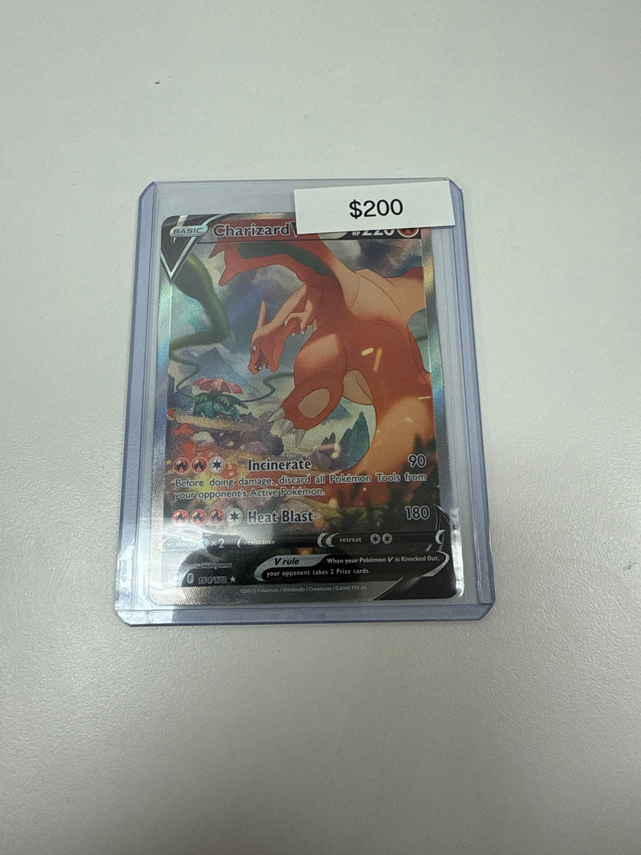 Pokémon Brilliant Stars Charizard V 154/172 – Grail Collectibles AZ