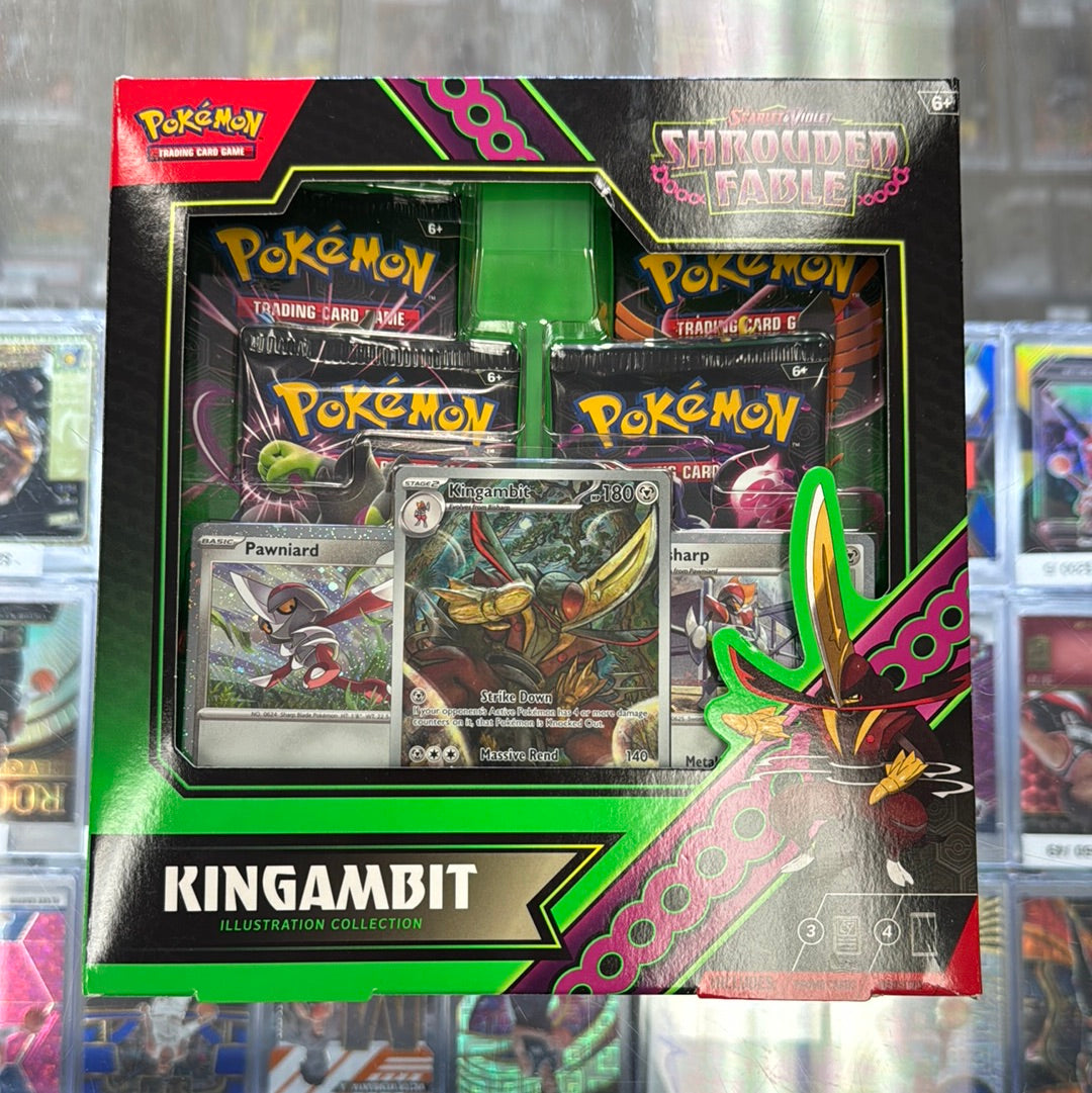 Pokémon Shrouded Fable Kingamit Illustration Collection Box – Grail ...