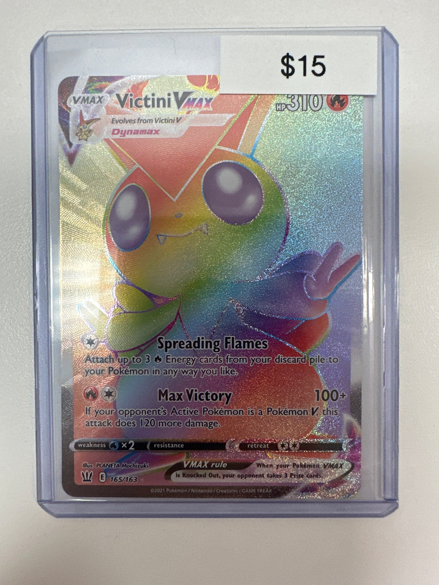 Pokemon Victini Vmax 165/163 – Grail Collectibles AZ