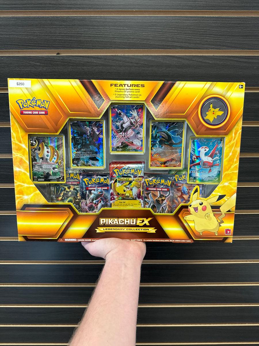 Pokémon Pikachu EX Legendary Collection Box – Grail Collectibles AZ