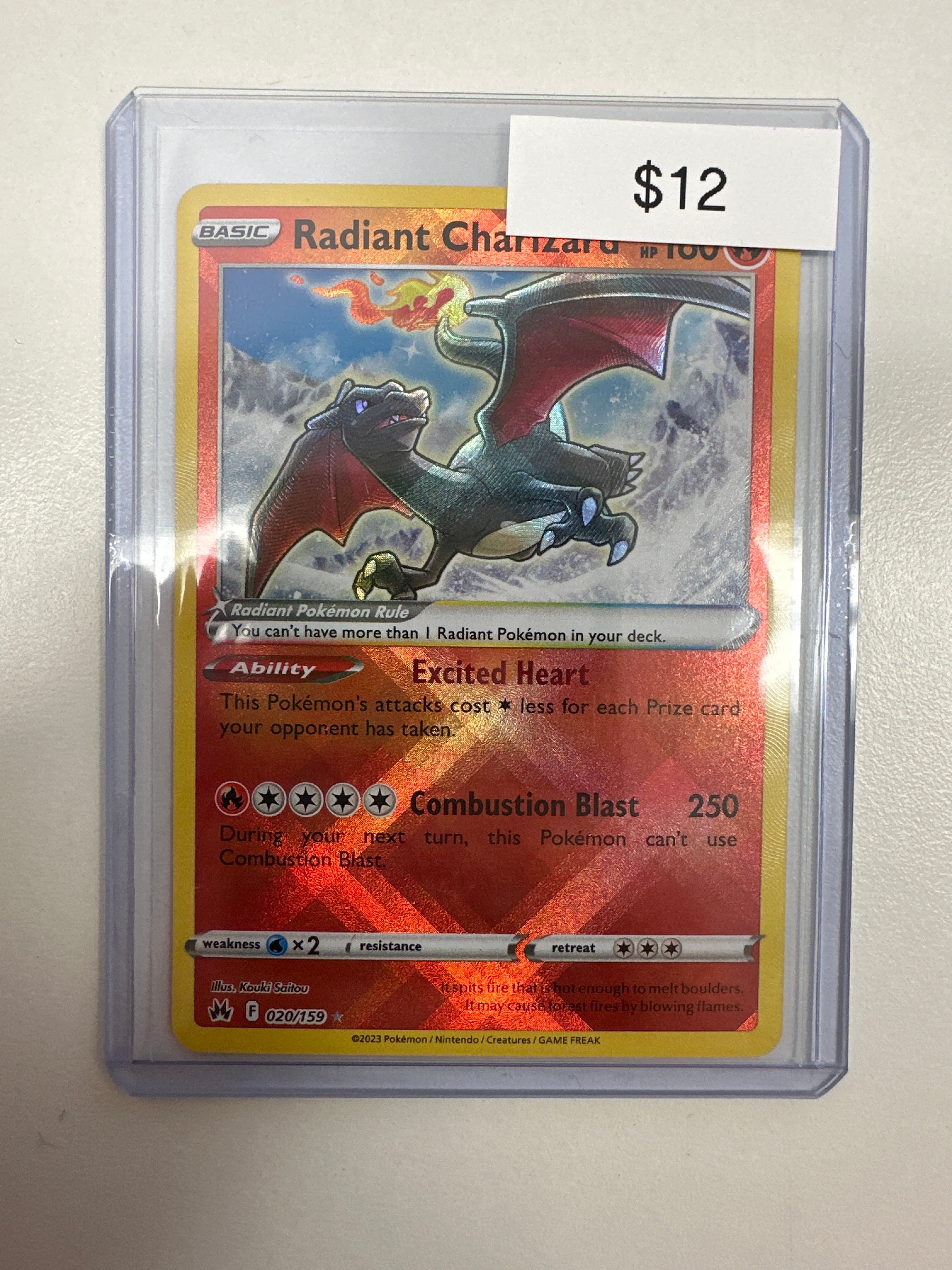 Pokemon Radiant Charizard 020/159 – Grail Collectibles AZ