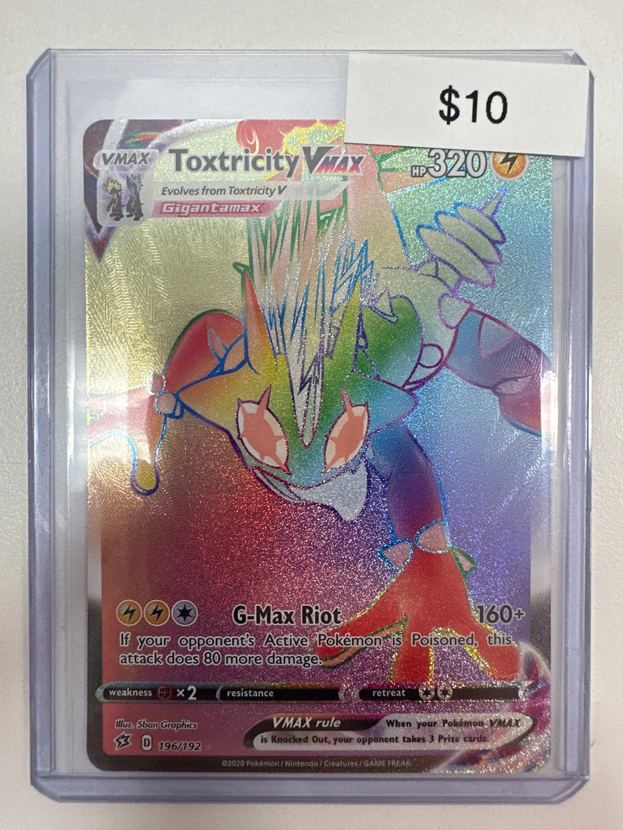 Pokemon Toxtricity Vmax 196/192 – Grail Collectibles AZ