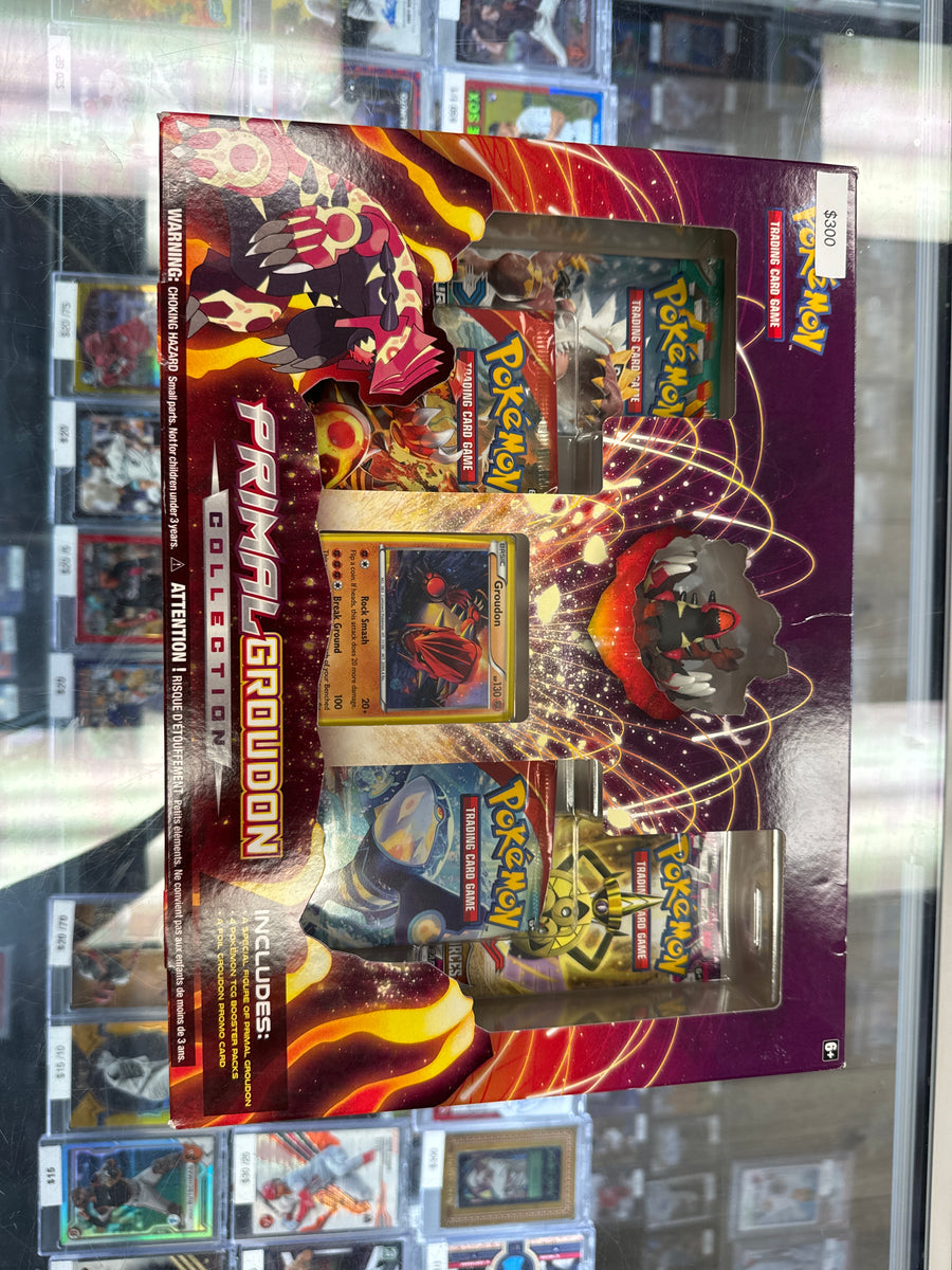 Pokémon Primal Groudon Collection Box – Grail Collectibles AZ