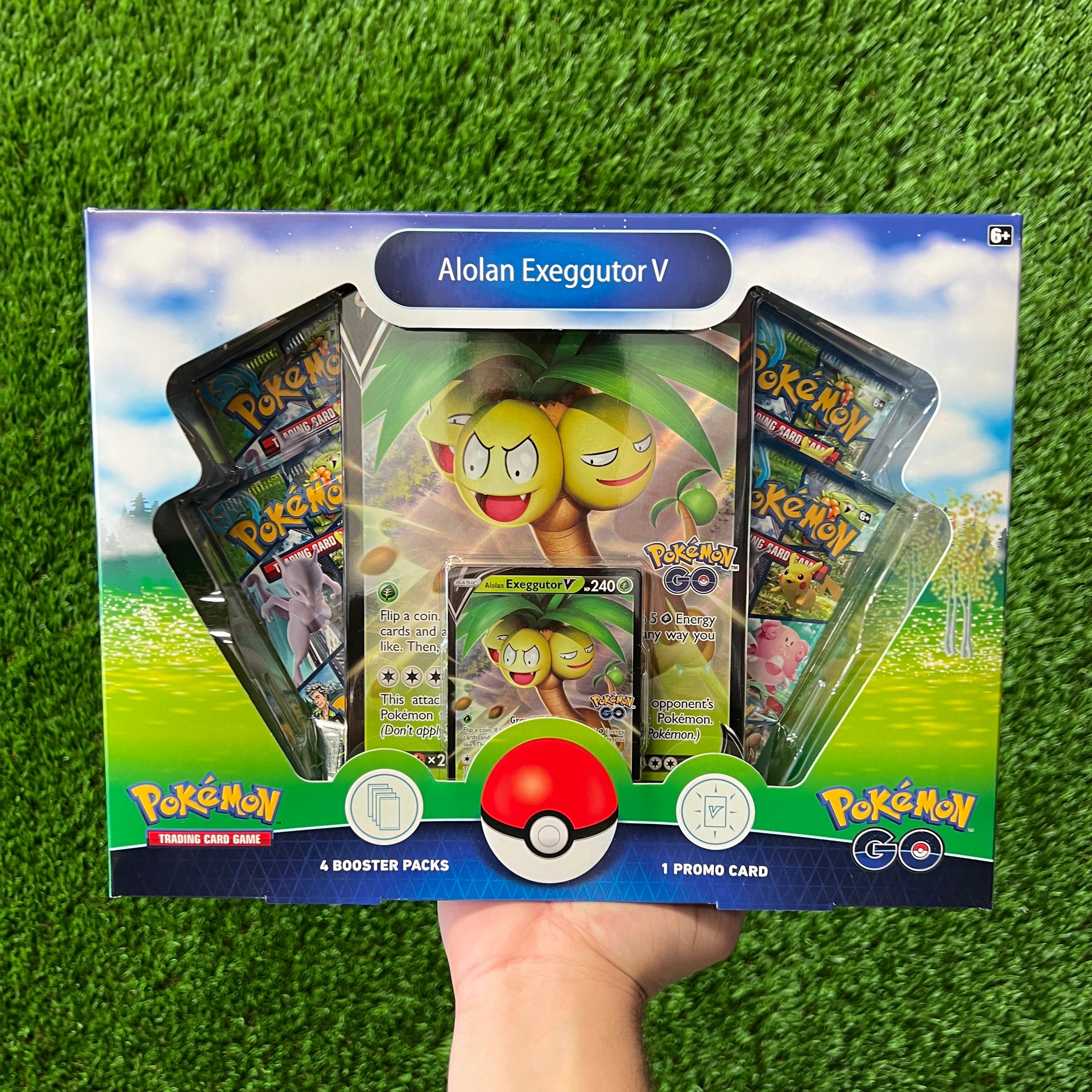 Pokemon GO Alolan Exeggutor V Collection Box – Grail Collectibles AZ